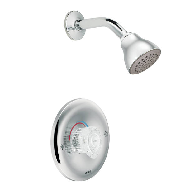 Moen Chateau Posi-Temp Single Handle Tub/Shower Handle Kit & Reviews | Wayfair
